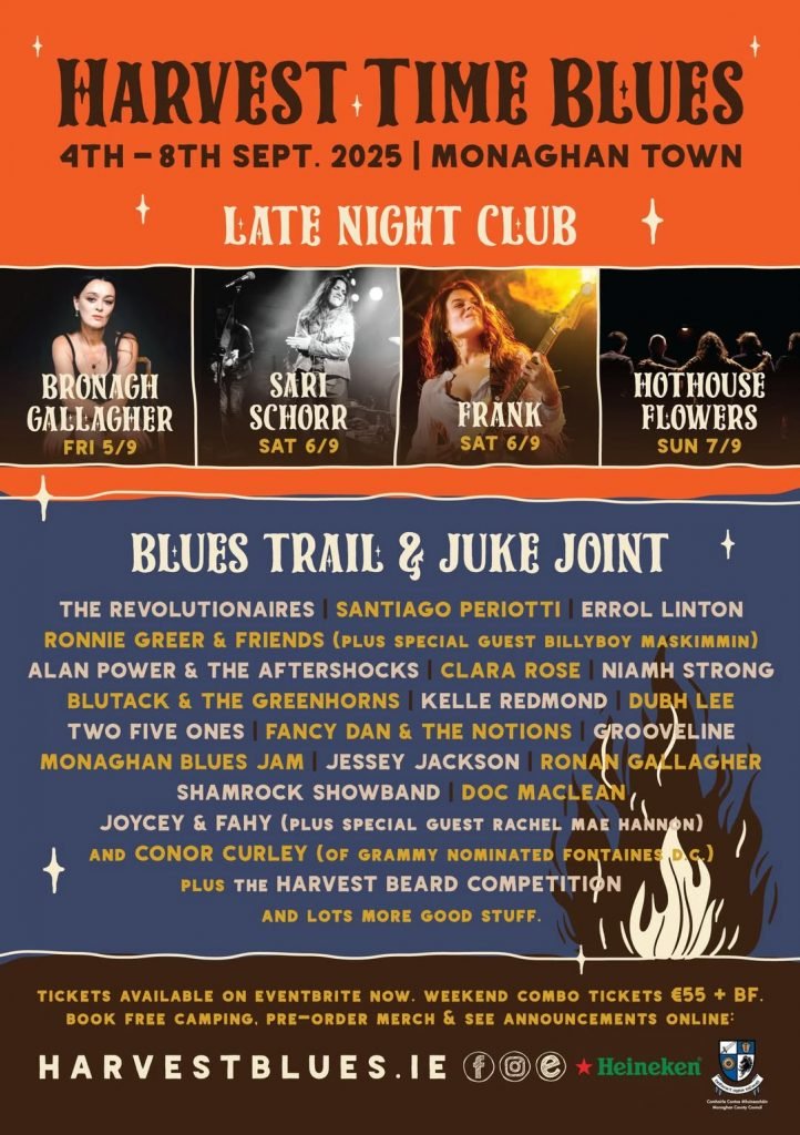 MONAGHAN (IRL) – Harvest Time Blues Festival - FRANK | Official Website